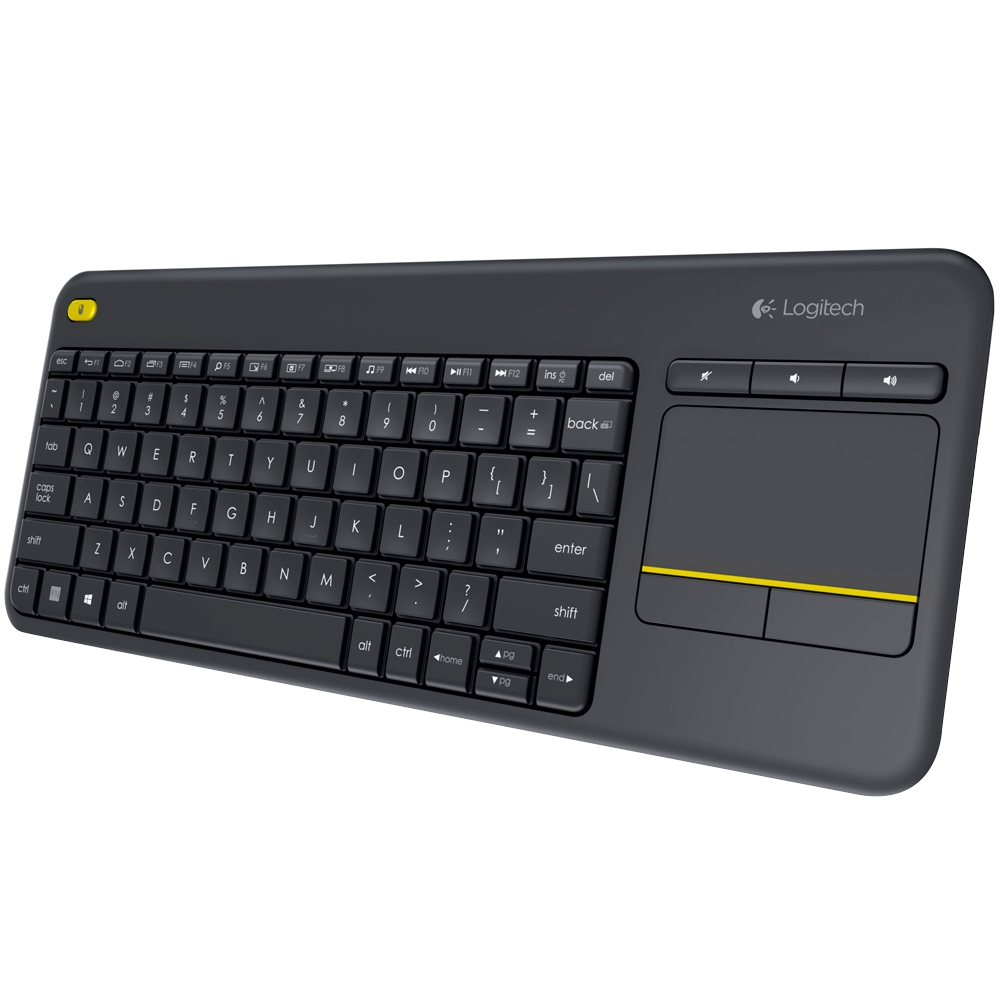 Kit Teclado E Mouse Sem Fio Touchpad Plus Logitech K400 - Blue ... Kit Teclado E Mouse Sem Fio Touchpad Plus Logitech K400 - Blue ...